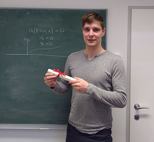 Teaching award 2017/2018 goes to Olaf Krüger